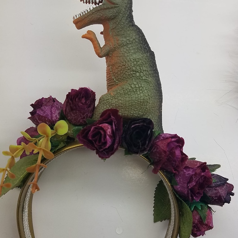 Dinosaur Crown - Etsy