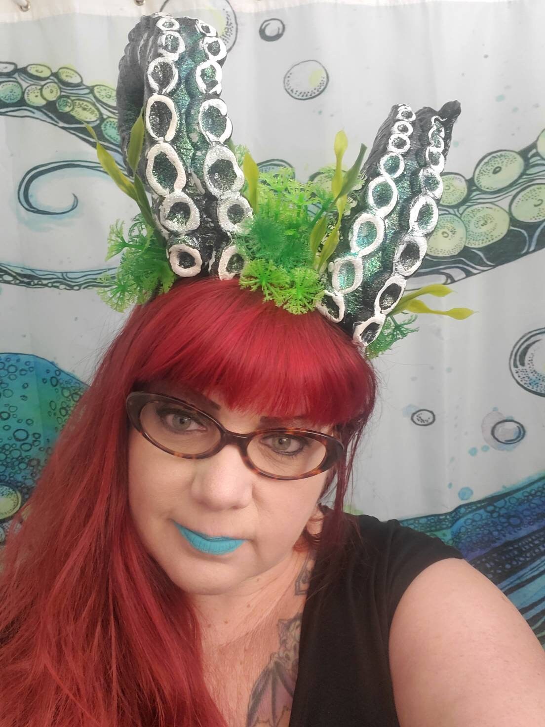 Tentacle Horns Octopus Tentacles Horn Headress Horror - Etsy Finland