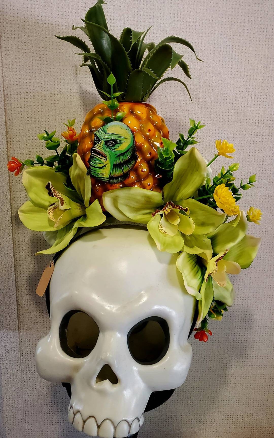 Pineapple Headband, Creature Headband, Tiki Oasis, Tiki, Carmen Miranda ...
