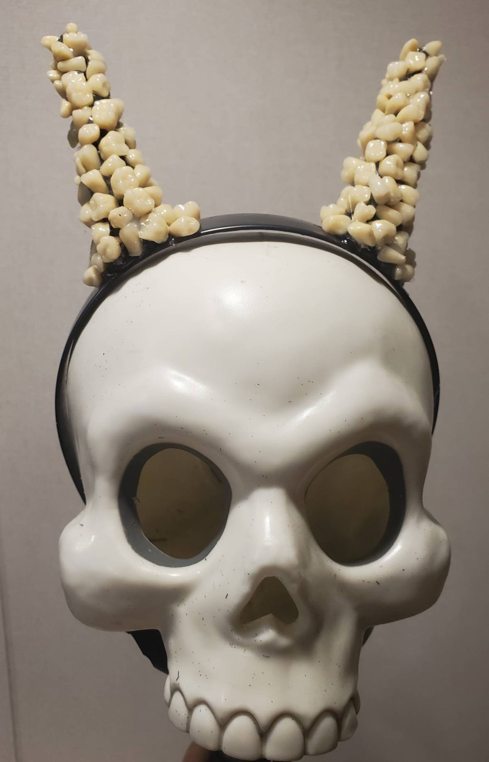 Horns, Teeth, Teeth Headband, Teeth Horns, 666, Horror Horns - Etsy
