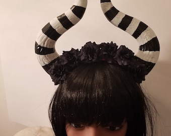 Striped Horns - Etsy