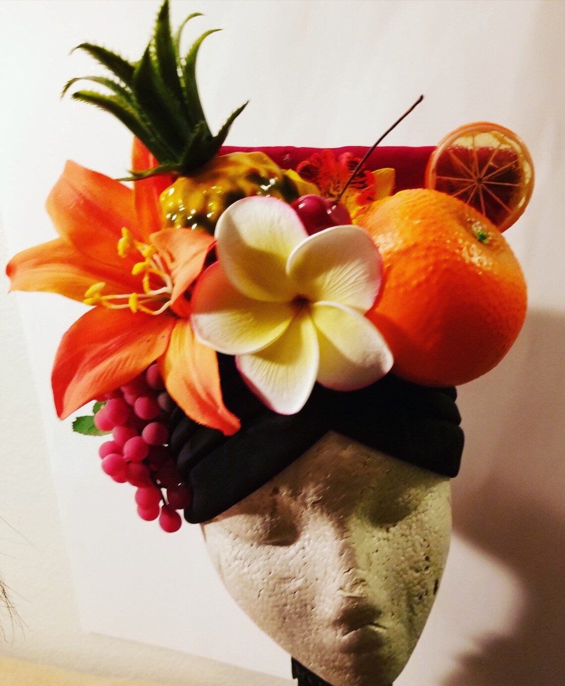 Turban Carmen Miranda Fruit Fruit Turban Turban Pluemria - Etsy