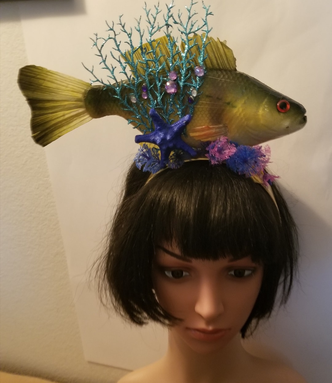 Fish Headband, Fish, Fish Headpiece, Fish Fascinator, Trout, Trout ...