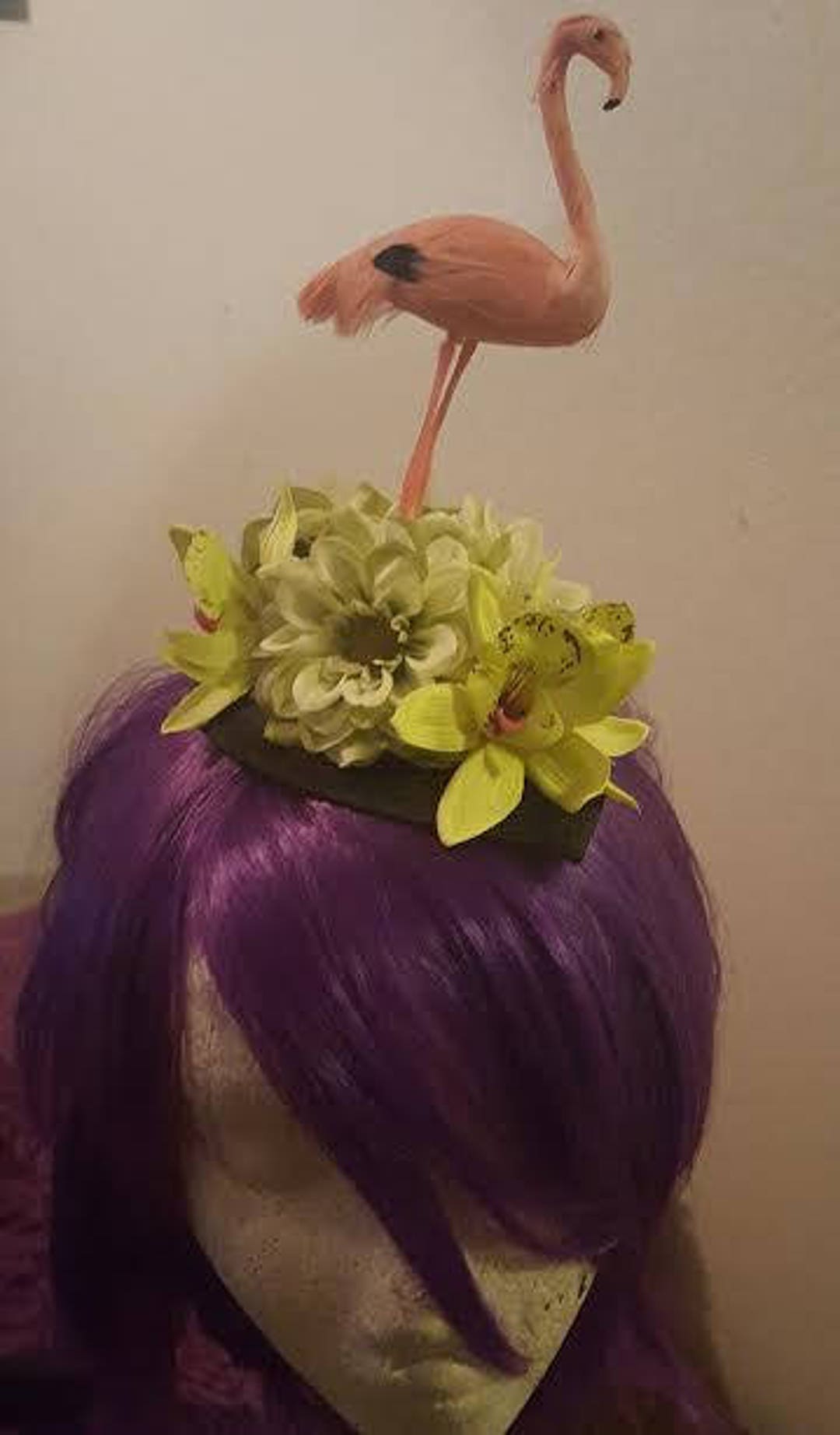 Flamingo, Flamingo Fascinator, Flamingo Headband, Flamingo Hat, John ...