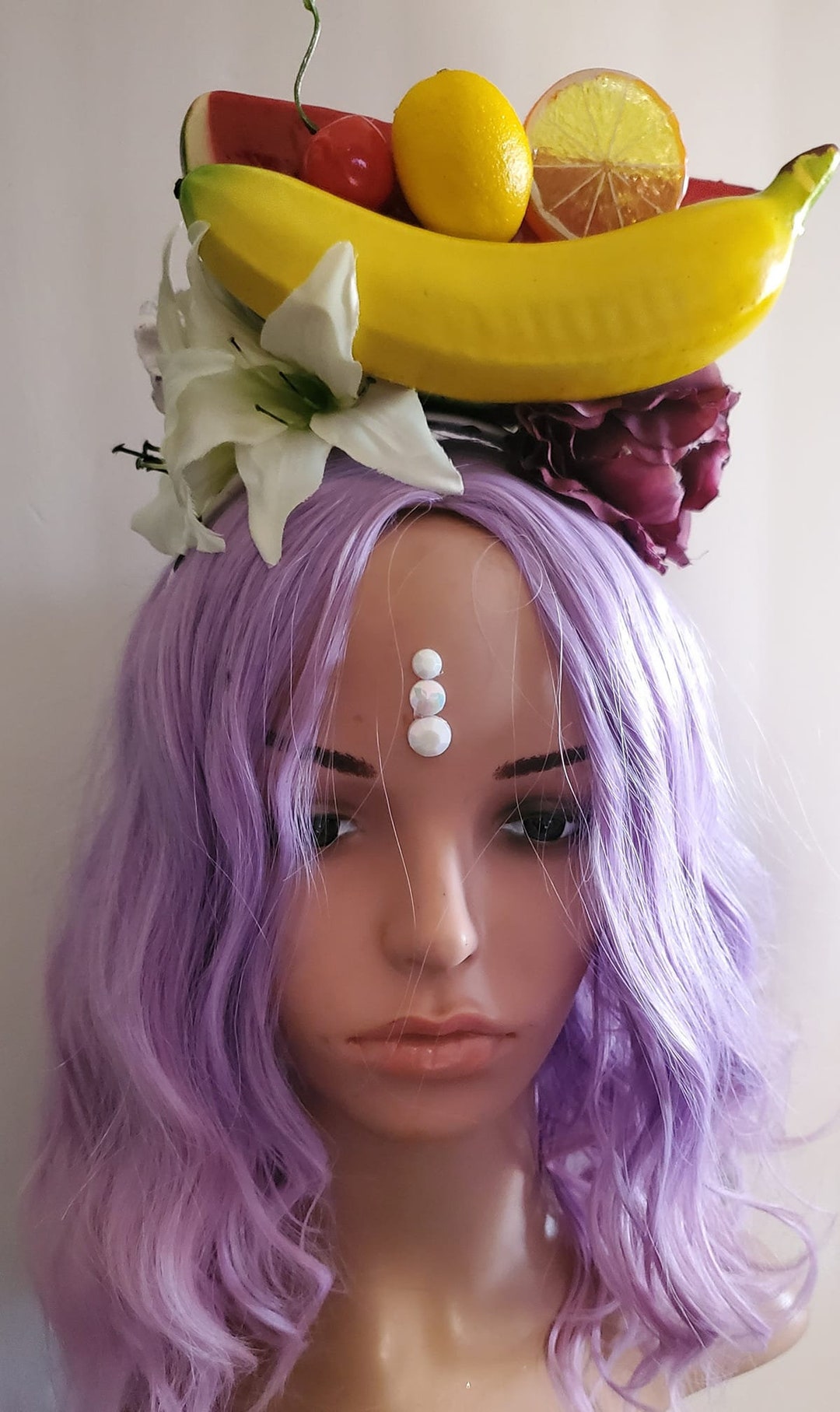 Carmen Miranda, Watermelon, Watermelon Headband, Fruit, Faux Fruit ...