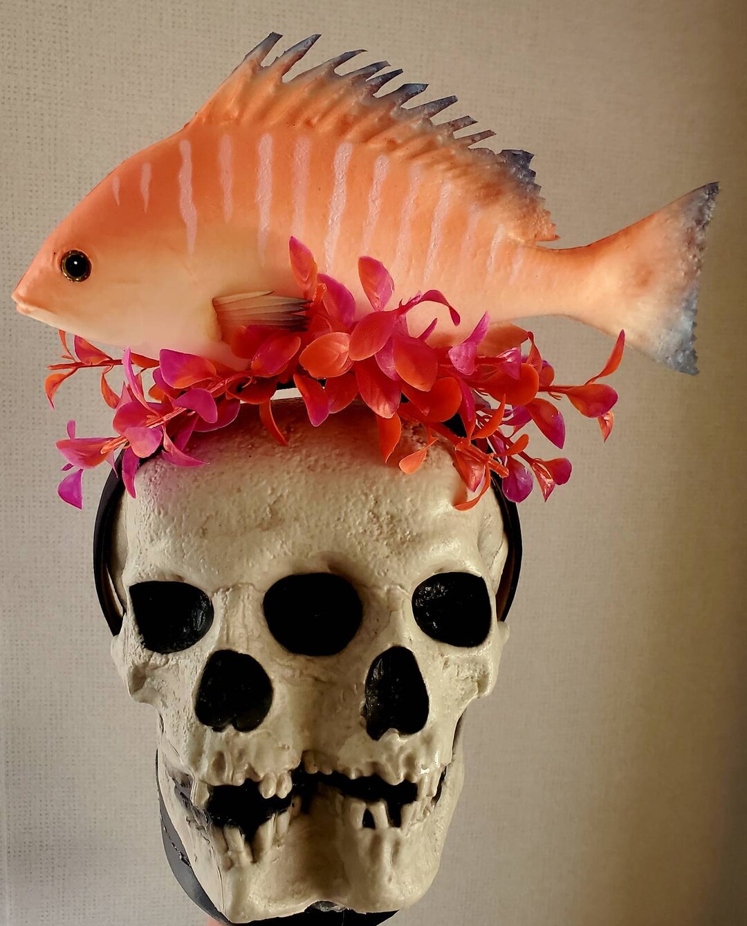 Fish Headband, Fish, Pink Fish, Pink Coral, Vegan Headband, Aquarium ...
