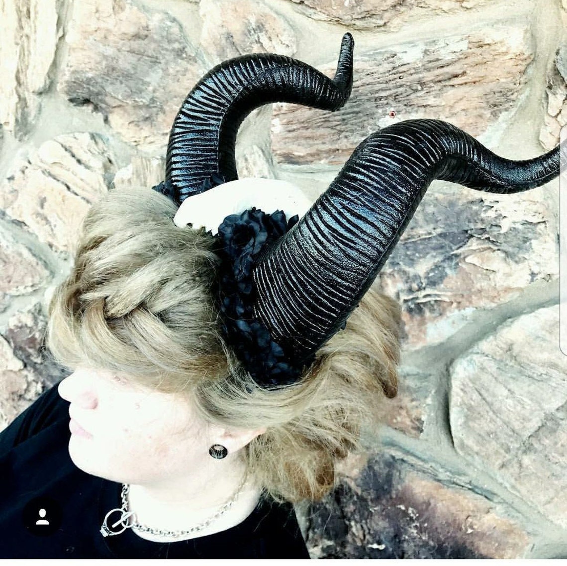 Maleficent Horns Horror Horror Horns Skull Skull Horns - Etsy