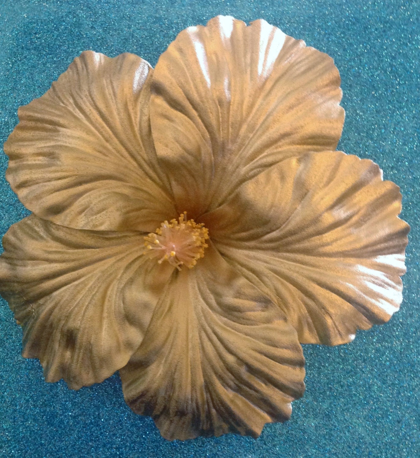 Gold Pin up Flower - Etsy