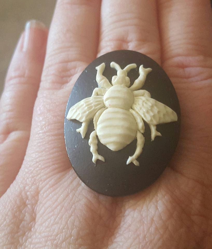 Bee Bee ring Bee jewelry Etsy gifts Honey Bee Honey Bee | Etsy