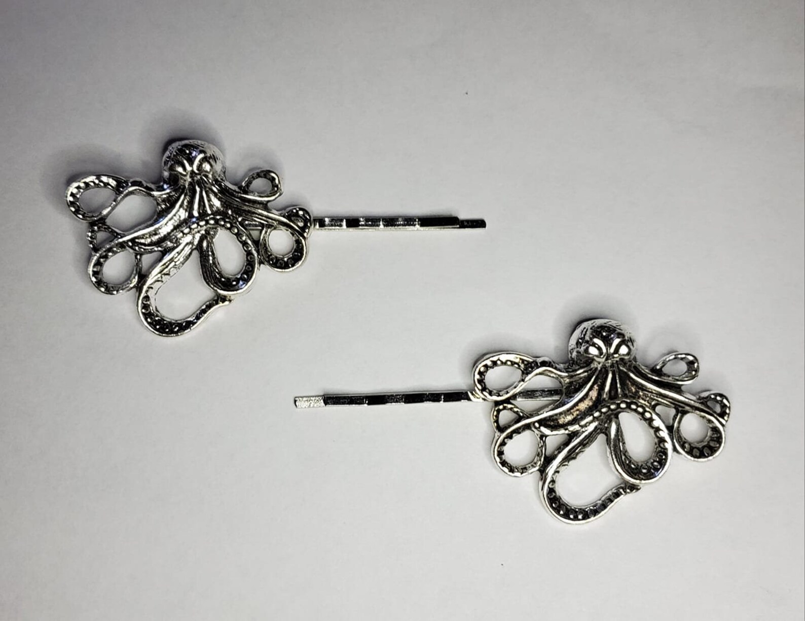 Octopus Octopus Clips Octopus Jewelry Sea Creature Tiki - Etsy