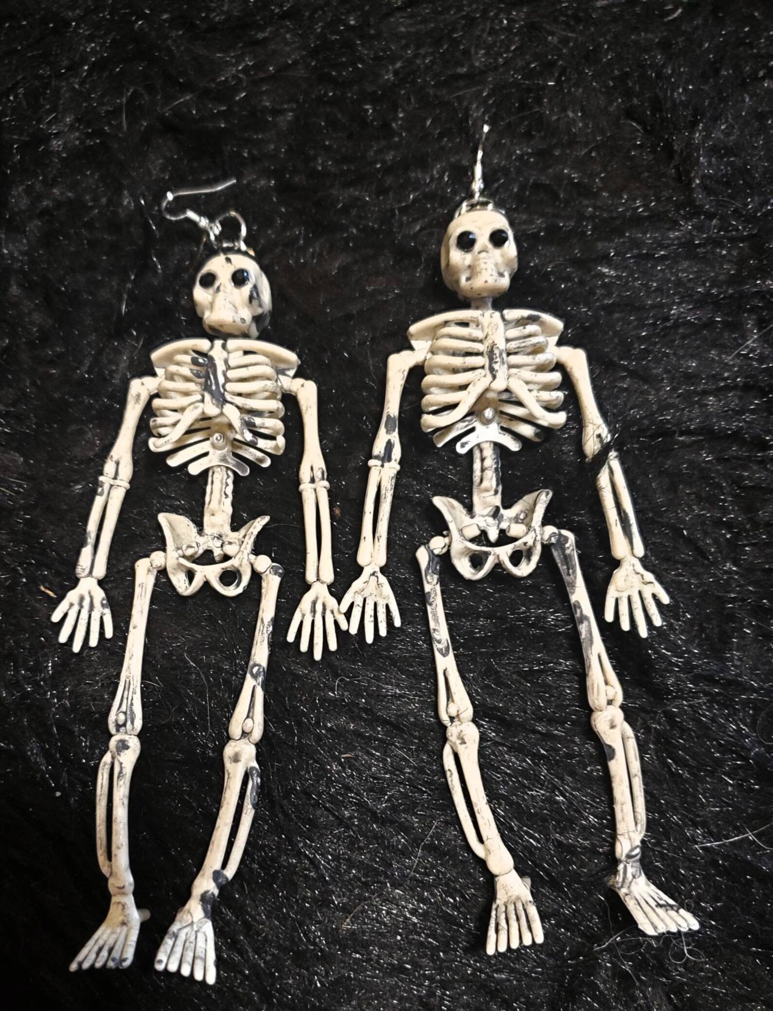 Skeleton Earrings Halloween Horror Skull Earrings - Etsy