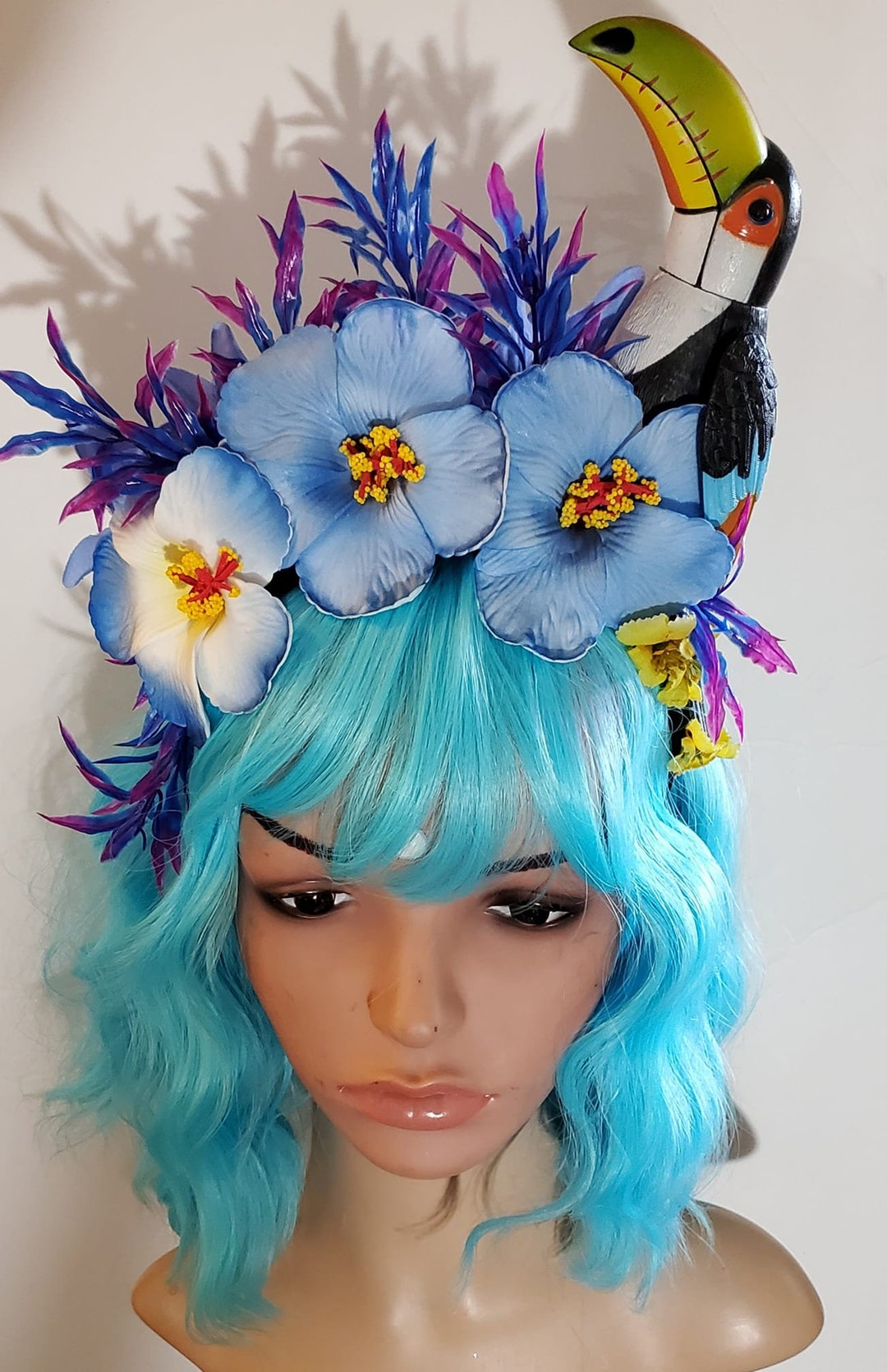 Toucan, Toucan Headband, Tiki Oasis, Tiki Headband, Bird, Bird Headband ...