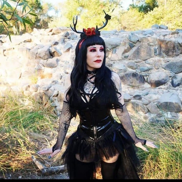Deer Horns Ren Faire - Etsy
