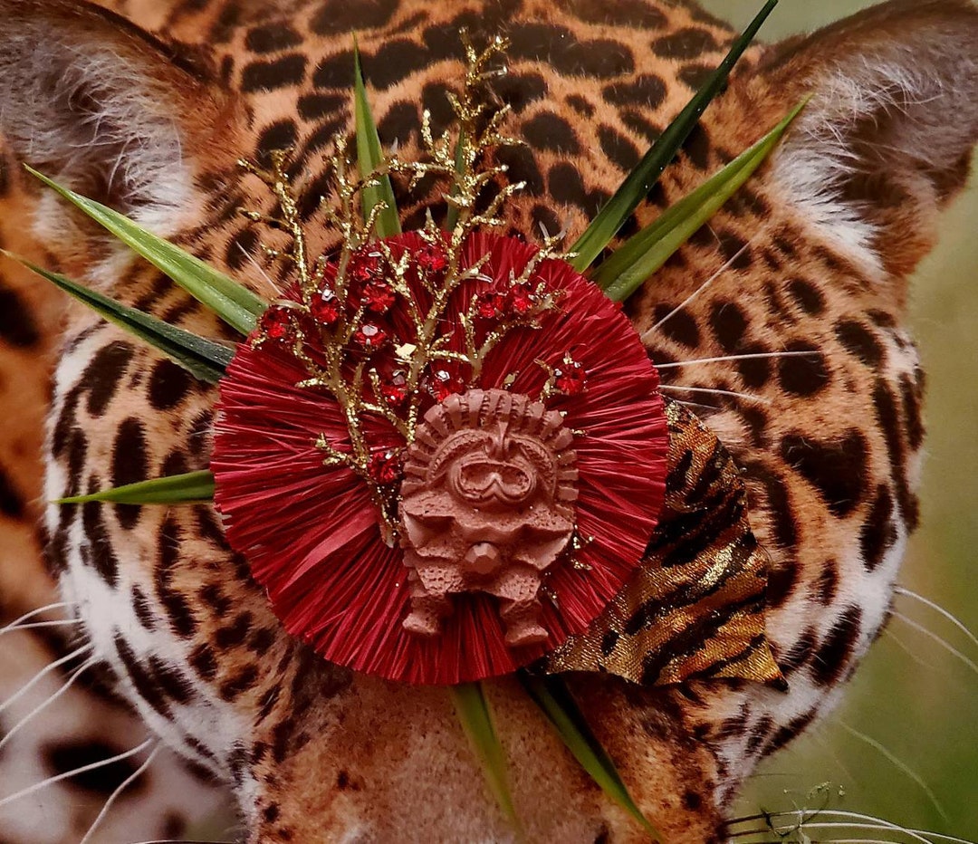 Tiki Flower, Tiki, Tiki Barrette, Tiki Bar, Tiki Oasis, Tiki Pinup - Etsy