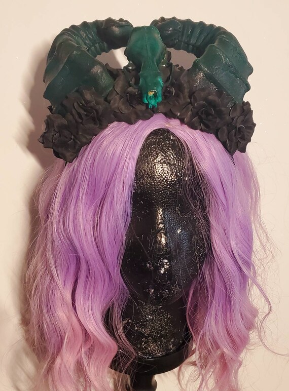 Halloween Horns Demon Horns Devil Horns Cosplay. Ready to - Etsy