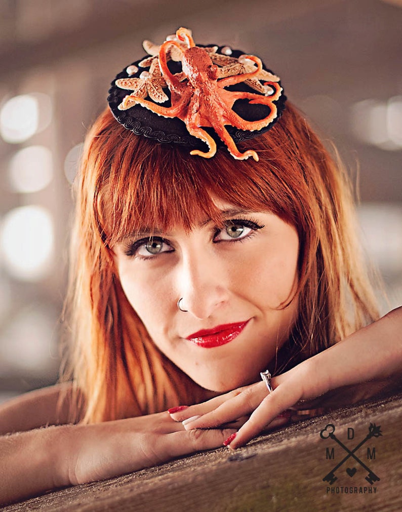 Octopus Octopus Hat Ocean Hat Octopus Headpiece - Etsy