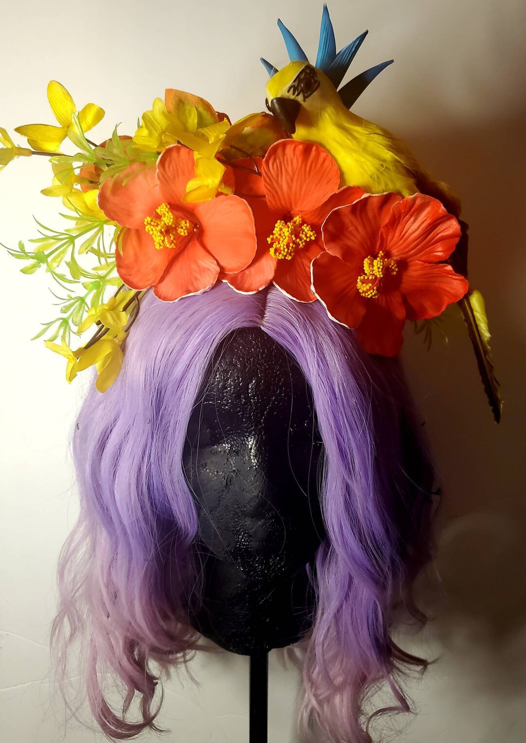 Parrot, Parrot Headband, Parrothead, Parrot Hat, Tropical Crown ...