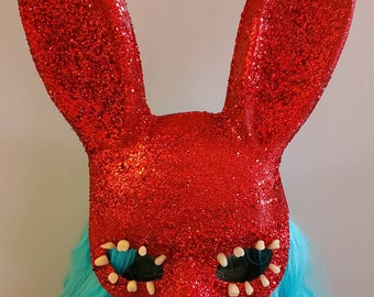 Horror Bunny Mask - Etsy