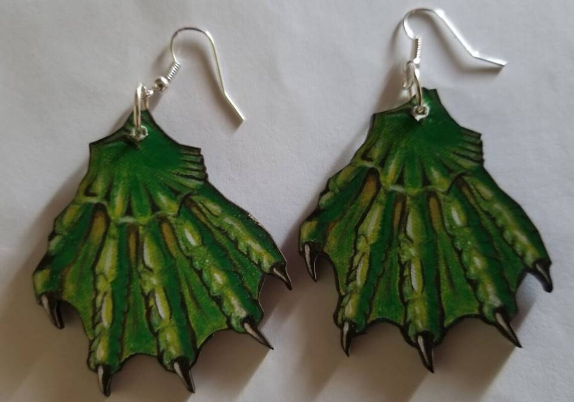 Creature Creature Hands Creature Earrings Creature Jewelry | Etsy