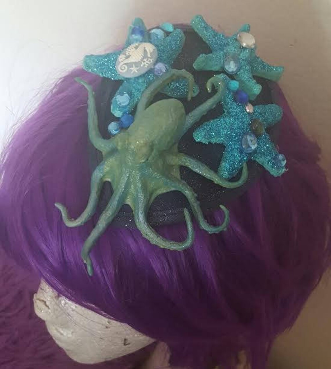 Octopus Octopus Hat Cephalopod Octopus Fascinator - Etsy UK