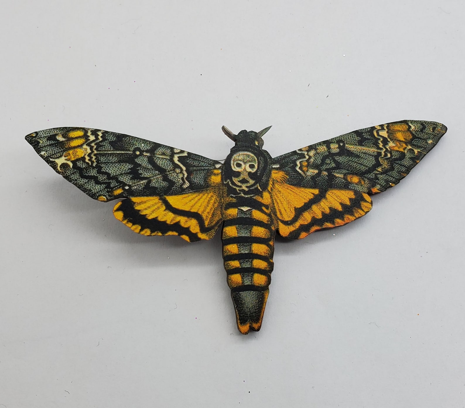 Deadhead Moth Moth Moth Barrette Moth Hair Clip Moth - Etsy