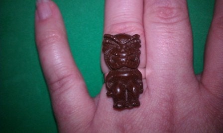 Tiki God Ring Adjustable Tiki Ring Tiki Ring on Sale - Etsy