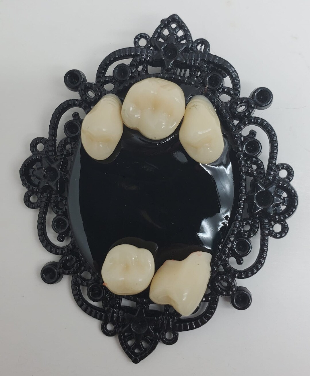 Tooth Brooch, Tooth Collar Pin, Tooth, Tooth Pin, Horror, Horror Movie ...