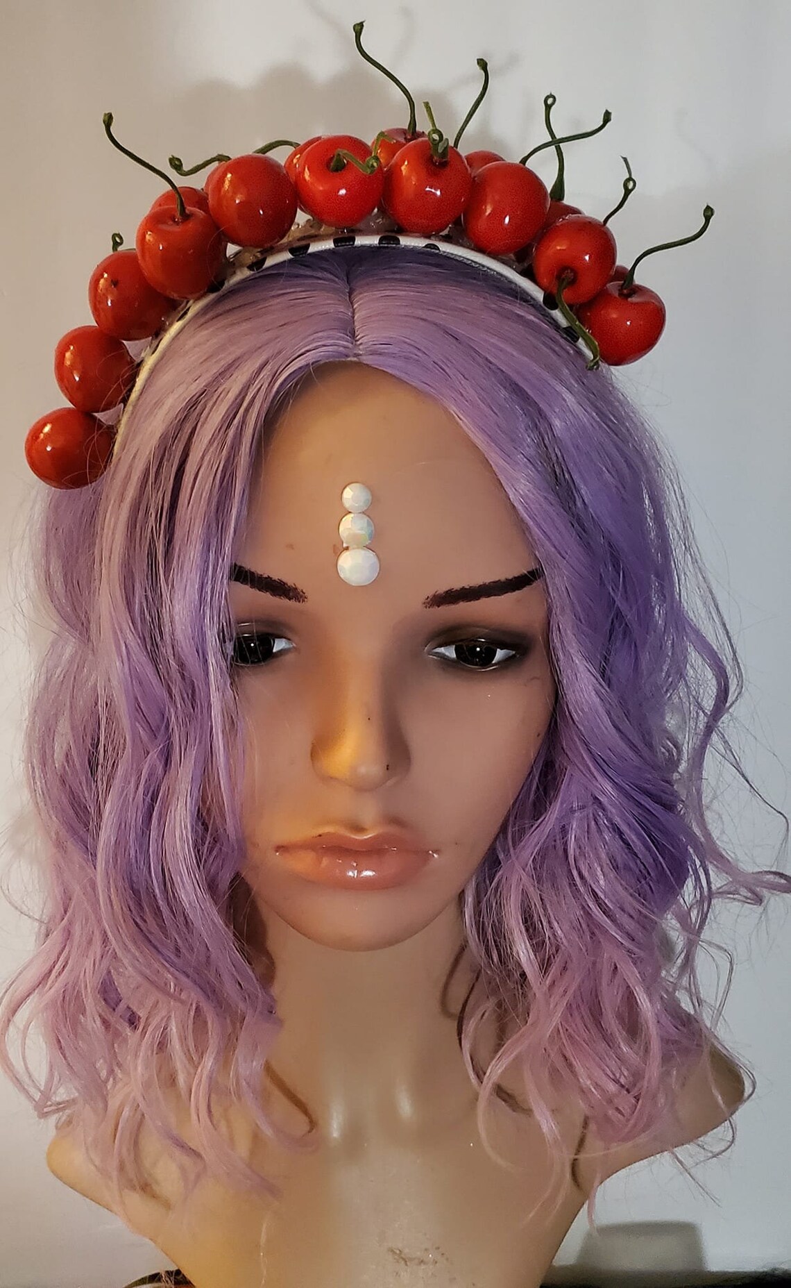 Cherry Cherry Headaband Faux Fruit Fruit Headband Pinup | Etsy