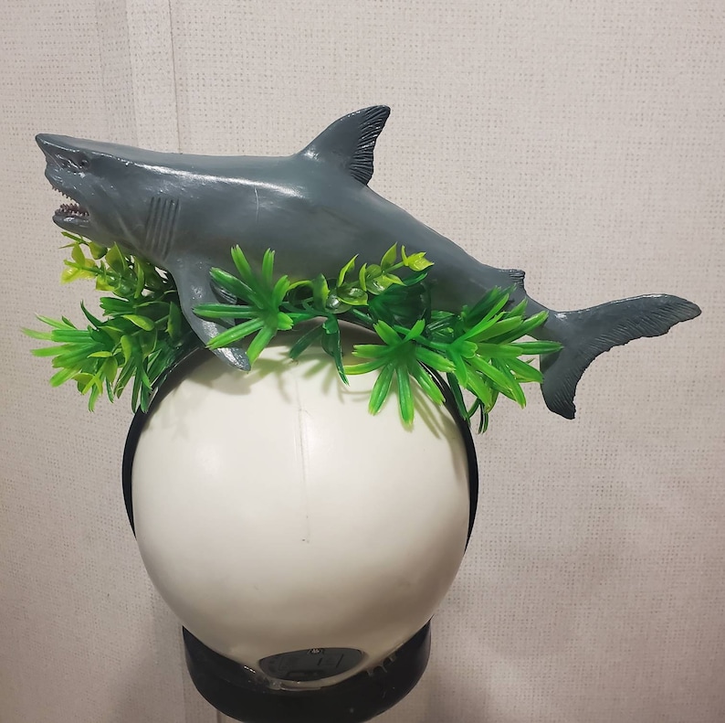 Shark, Shark Headband, Great White, Shark Hat, Aquarium, Shark Week - Etsy
