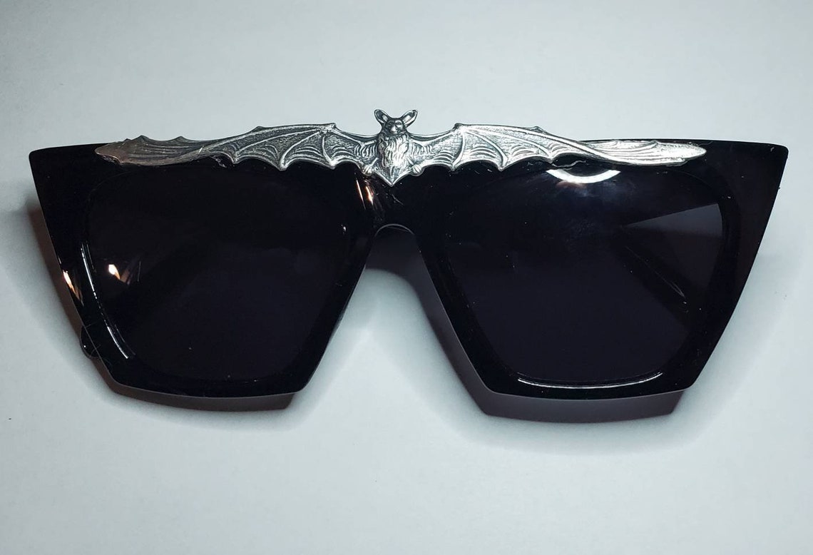 Bat bat sunglasses Gothic goth sunglasses bat glasses | Etsy