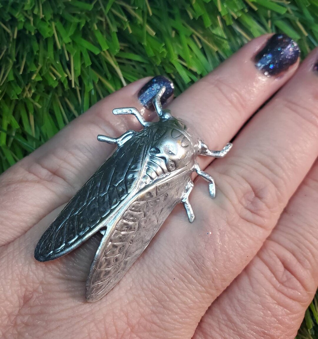 Cicada, Cicada Ring, Cicada Jewelry, Insect Ring, Horror - Etsy