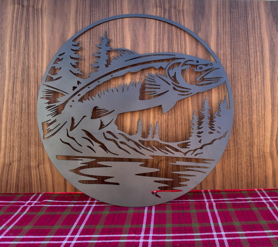 Trout Fish Sign - Etsy