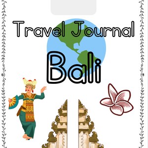 BALI Kids Travel Journal Bundle & Activity Book - Holiday Diary ...