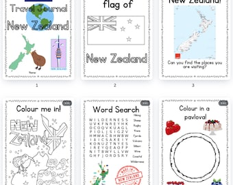 ITALY Kids Travel Journal Bundle & Activity Book Holiday Diary Instant ...