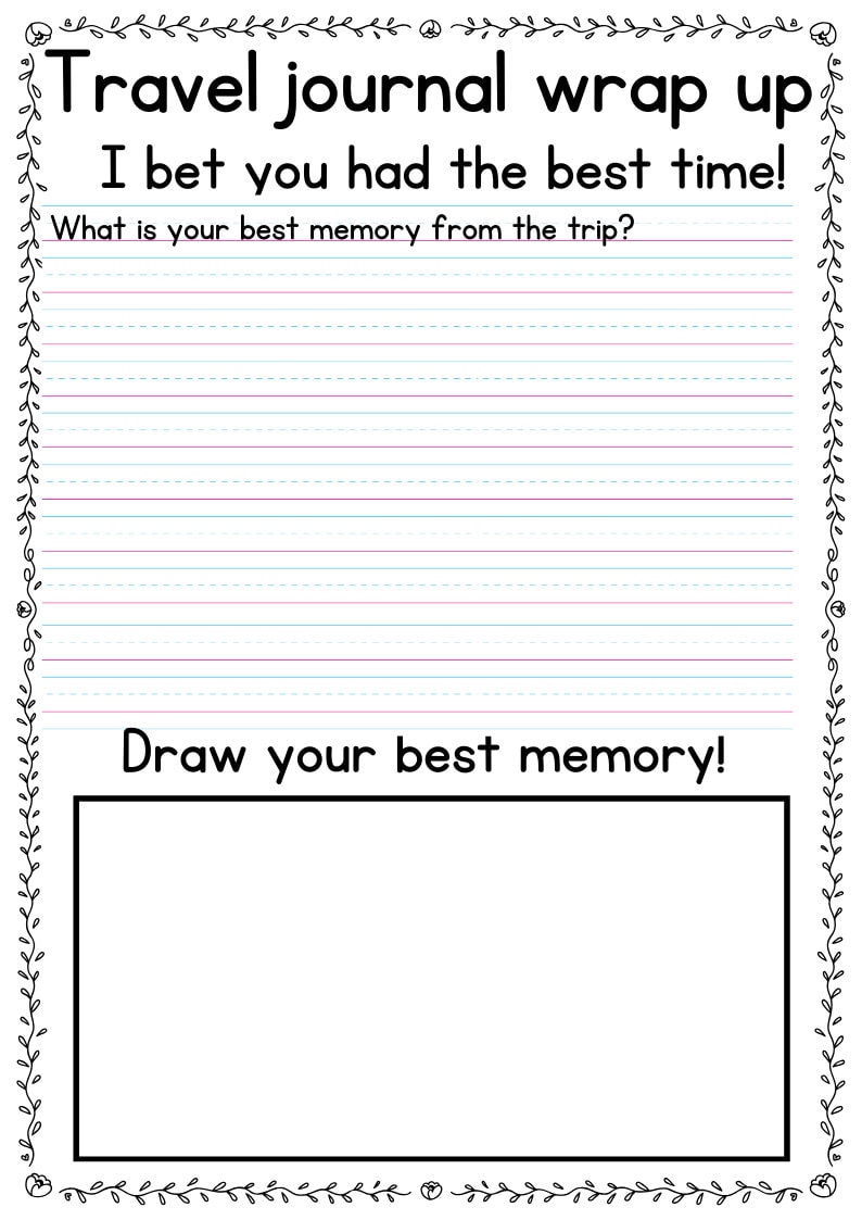 BALI Kids Travel Journal Bundle & Activity Book - Holiday Diary ...