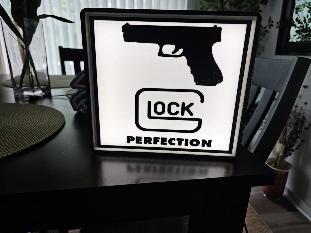 Glock 17 Perfection Light Box. High Illuminated LED Lighting. - Etsy