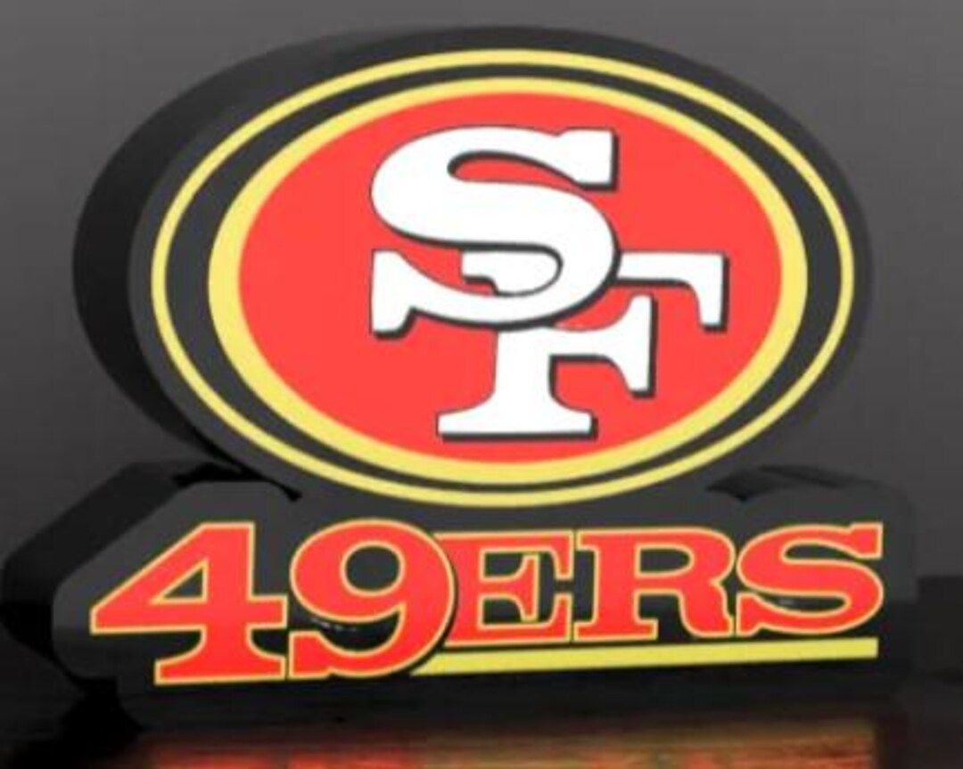 49ers Light Box Look Great in Any Room. - Etsy