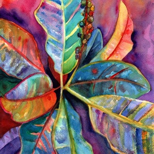 Croton Print, Printable Wall Art, Downloadable Art, Poster Art, DIY ...