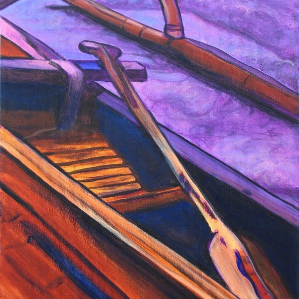 Outrigger Canoe Art - Etsy