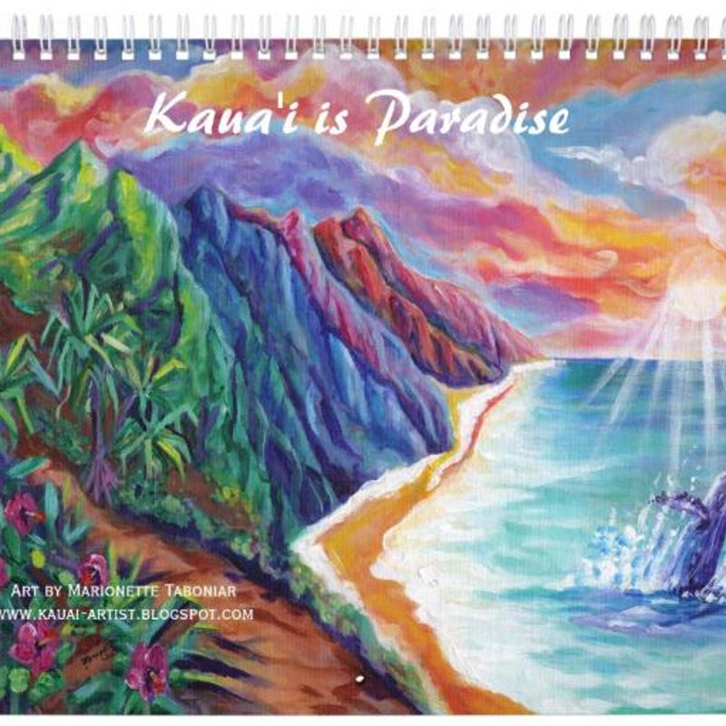 Wall Calendar 2026 Hawaii - Etsy