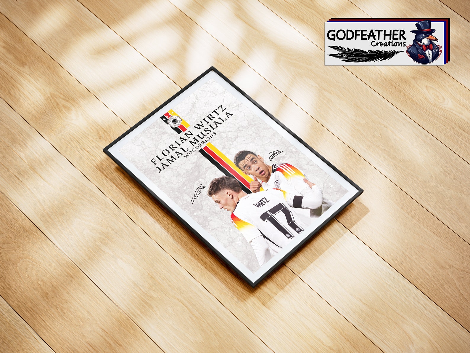 Florian Wirtz and Jamal Musiala, Germany, DFB, Printable Sport Wall ...