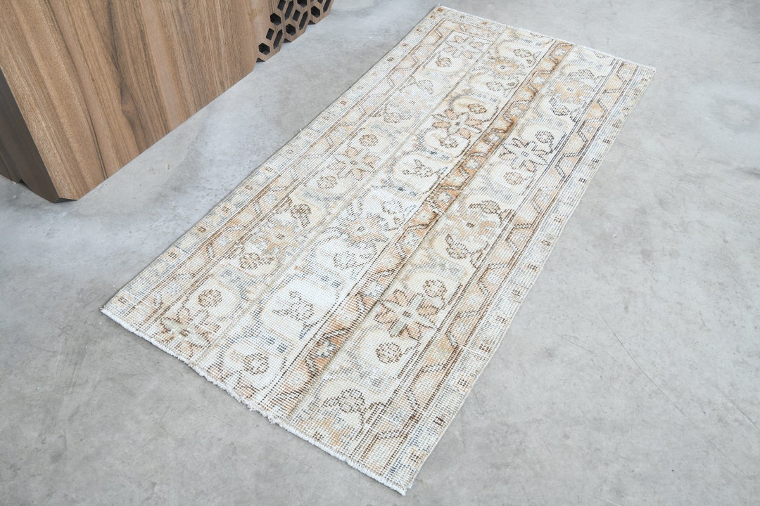 2x4 Oushak Rug,vintage Small Rug,2x4 Turkish Rug,2x4 Small Rug,turkish ...