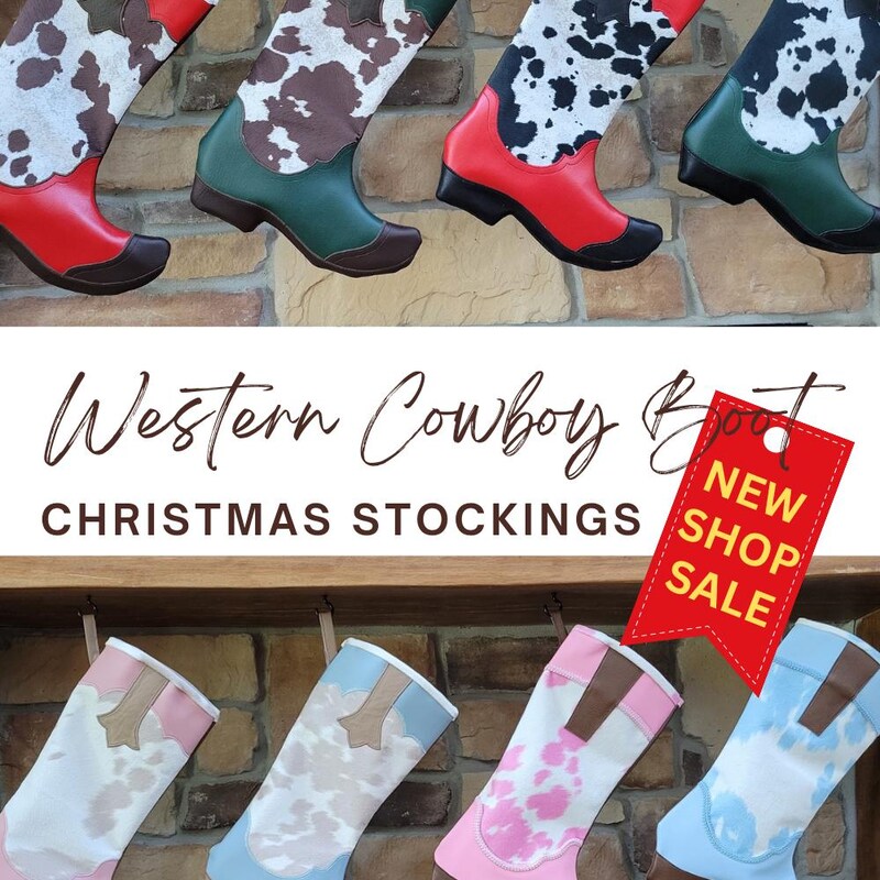 Cowboy Boot Stocking - Etsy