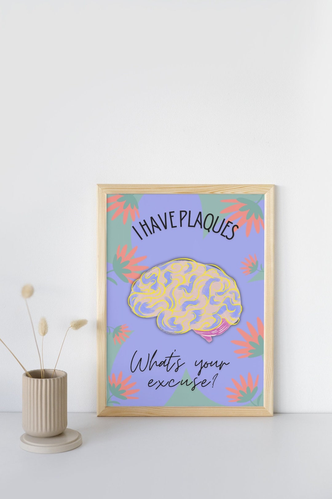 Aesthetic Colorful Wall Art for MS I Have Plaques What's Your Excuse ...