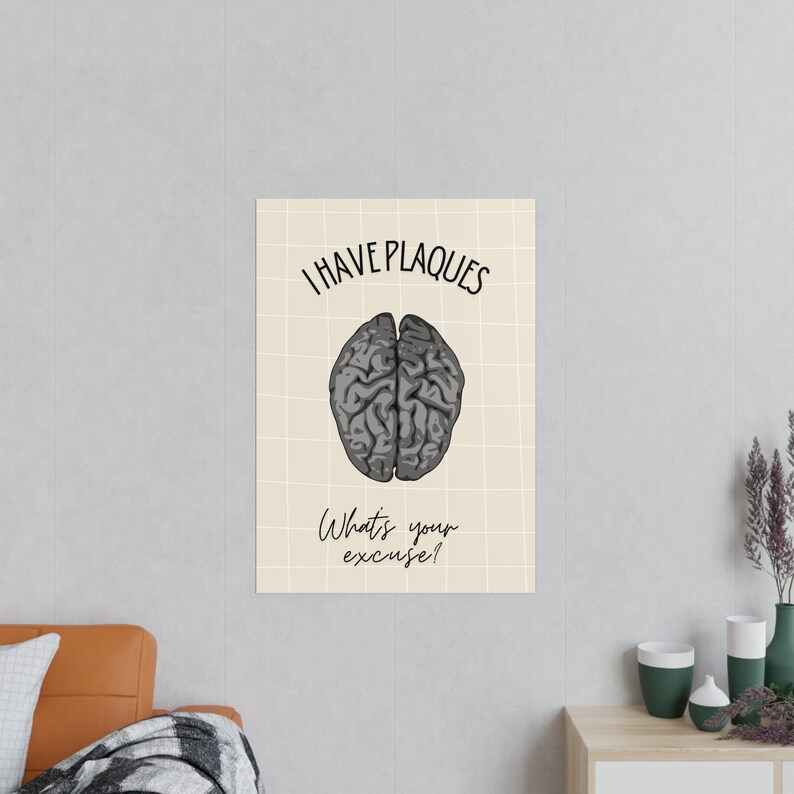 Aesthetic Wall Art for MS I Have Plaques What's Your Excuse Minimalist ...