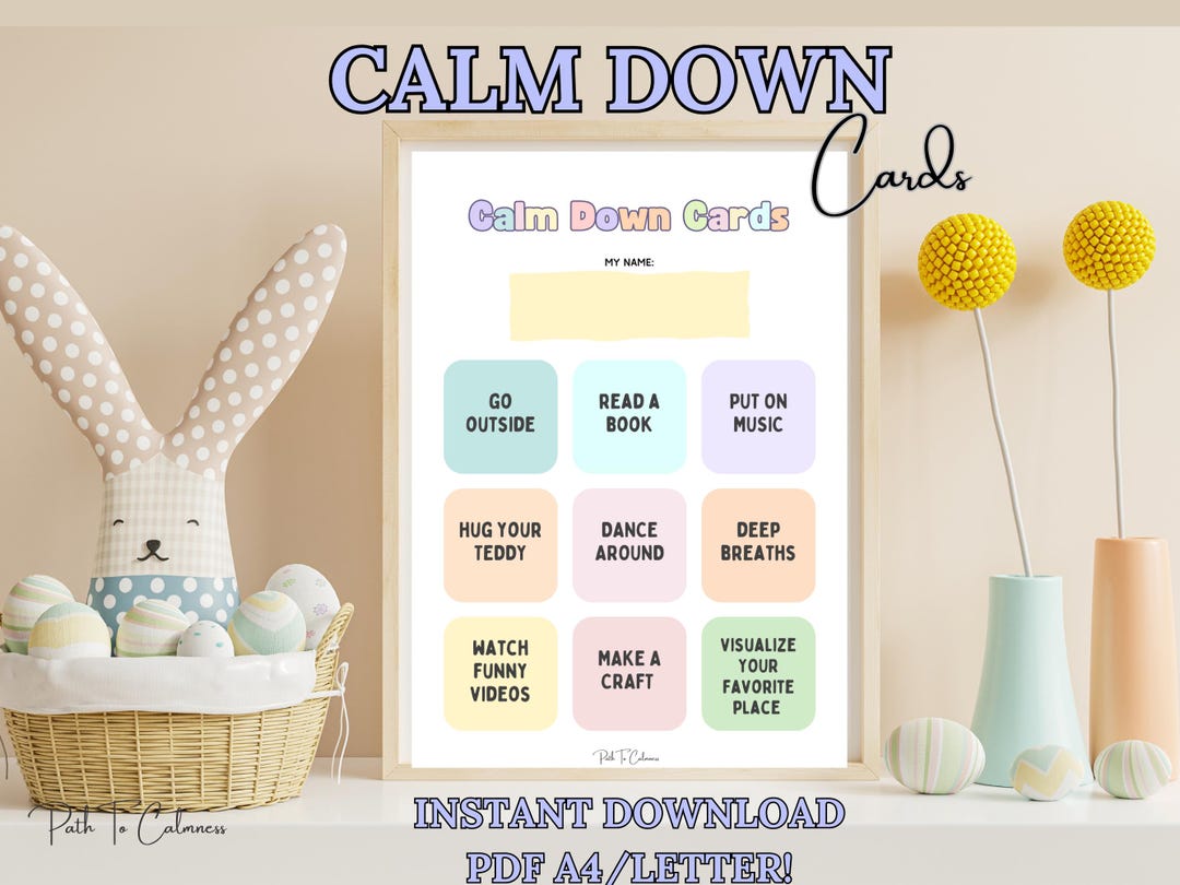 Kids Emotion Cards, Calm Down Corner, Emotions Poster, Feelings Poster ...
