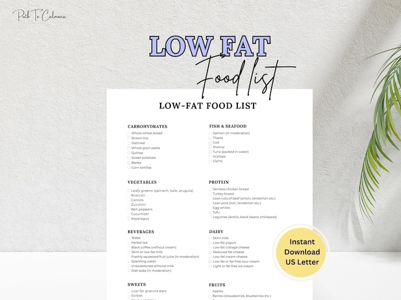 Low Fat Food List | Low Fat Diet | Food Guide | Nutrition List ...