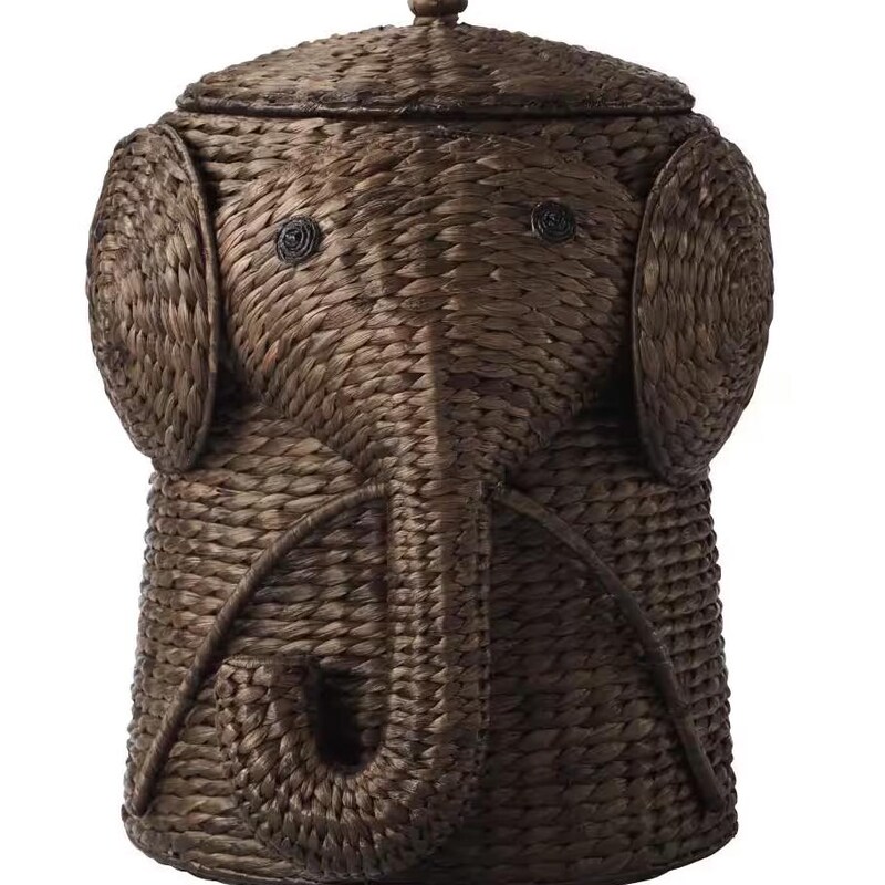 Wicker Elephant - Etsy