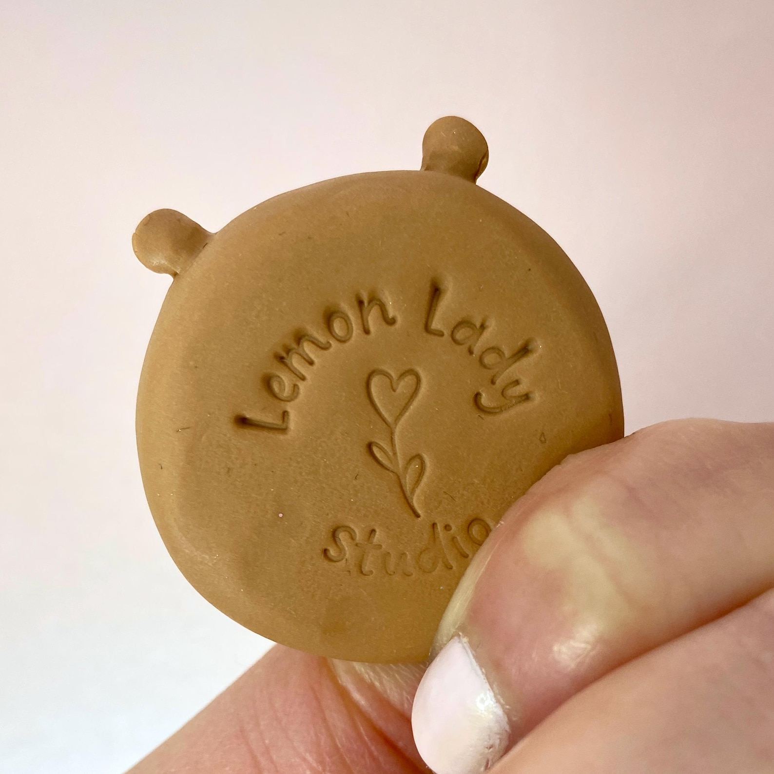 Kawaii Capybara Worry Stone, Handmade Worry Companion, Thumb Stone ...