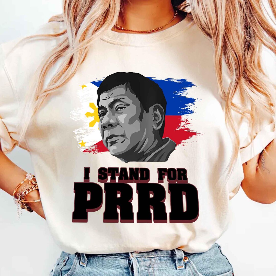 Free Duterte Supporter Shirt, Philippines President Rodrigo Digong ...
